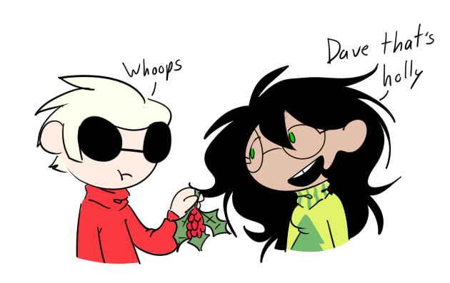 MSPA Booru - dave strider holidaystuck jade harley maci | 134409