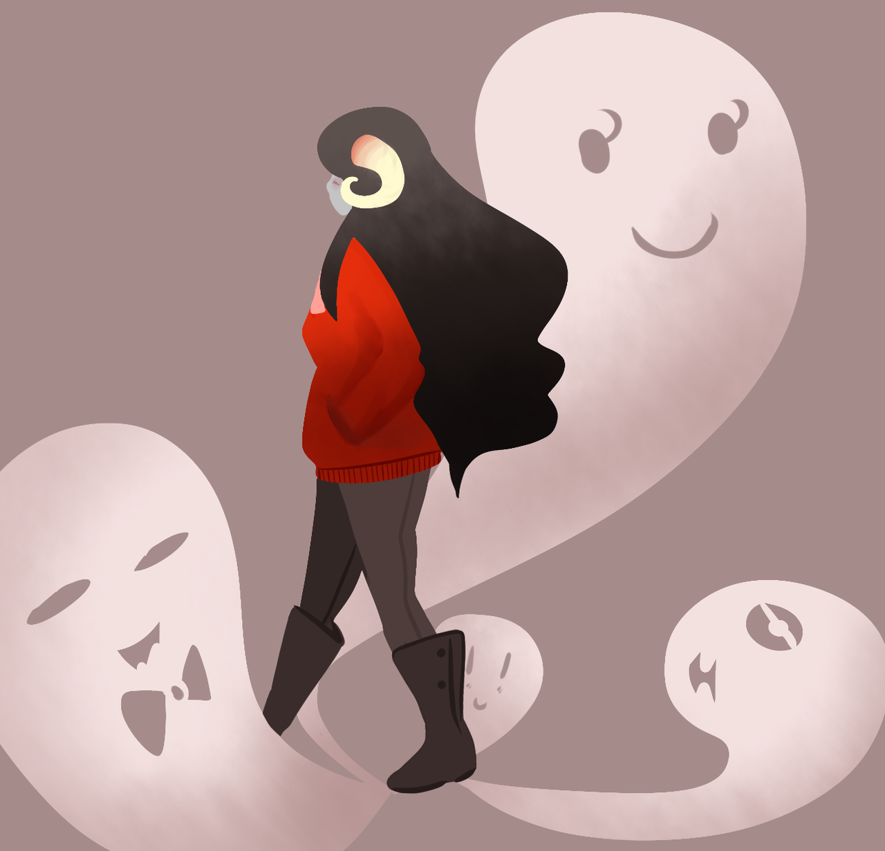 MSPA Booru - aradia megido ghosts melancholicdoves profile solo | 34415