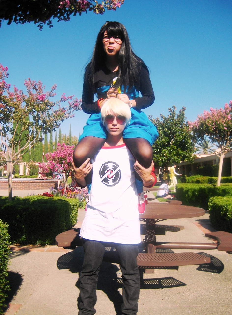 MSPA Booru - carrying cosplay dave strider dress of eclectica jade ...