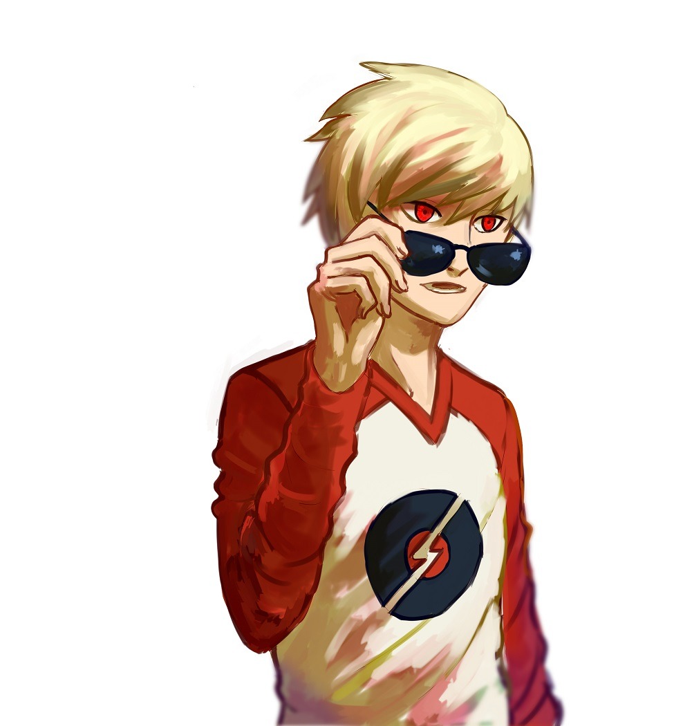 MSPA Booru - dave strider kovvu red baseball tee solo | 144227