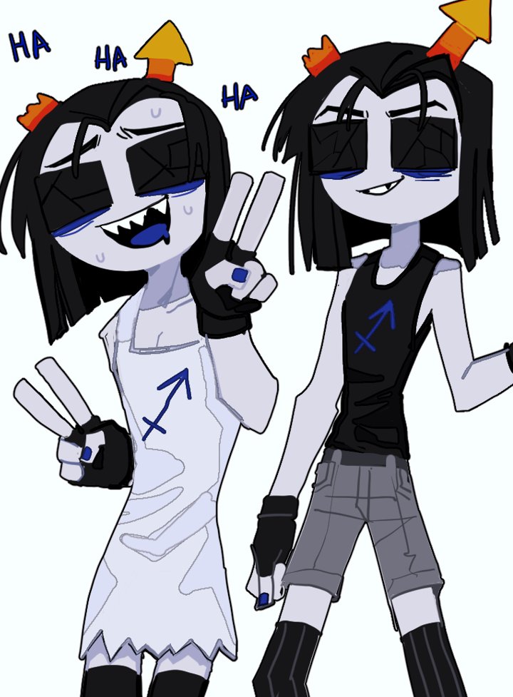 MSPA Booru - 2023 crossdressing equius zahhak solo starter outfit sweat ...