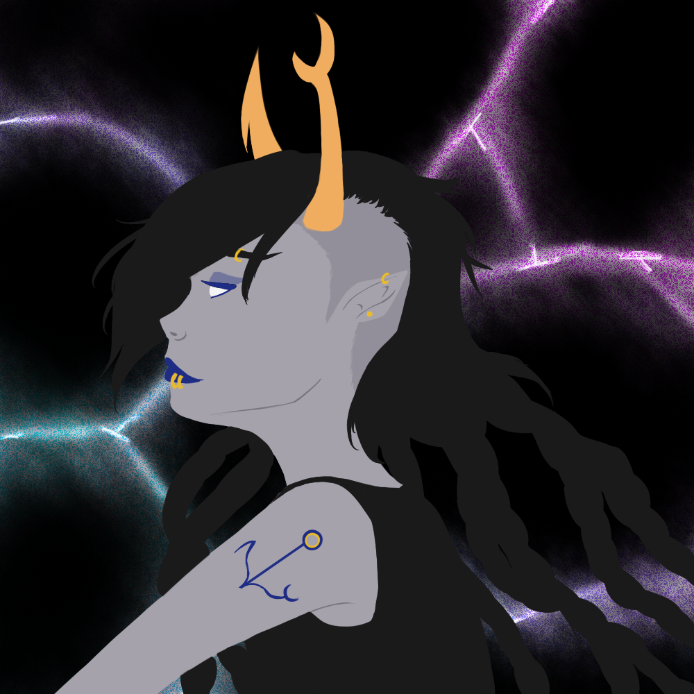 MSPA Booru - dream ghost headshot opalxvixen solo vriska's punk outfit ...