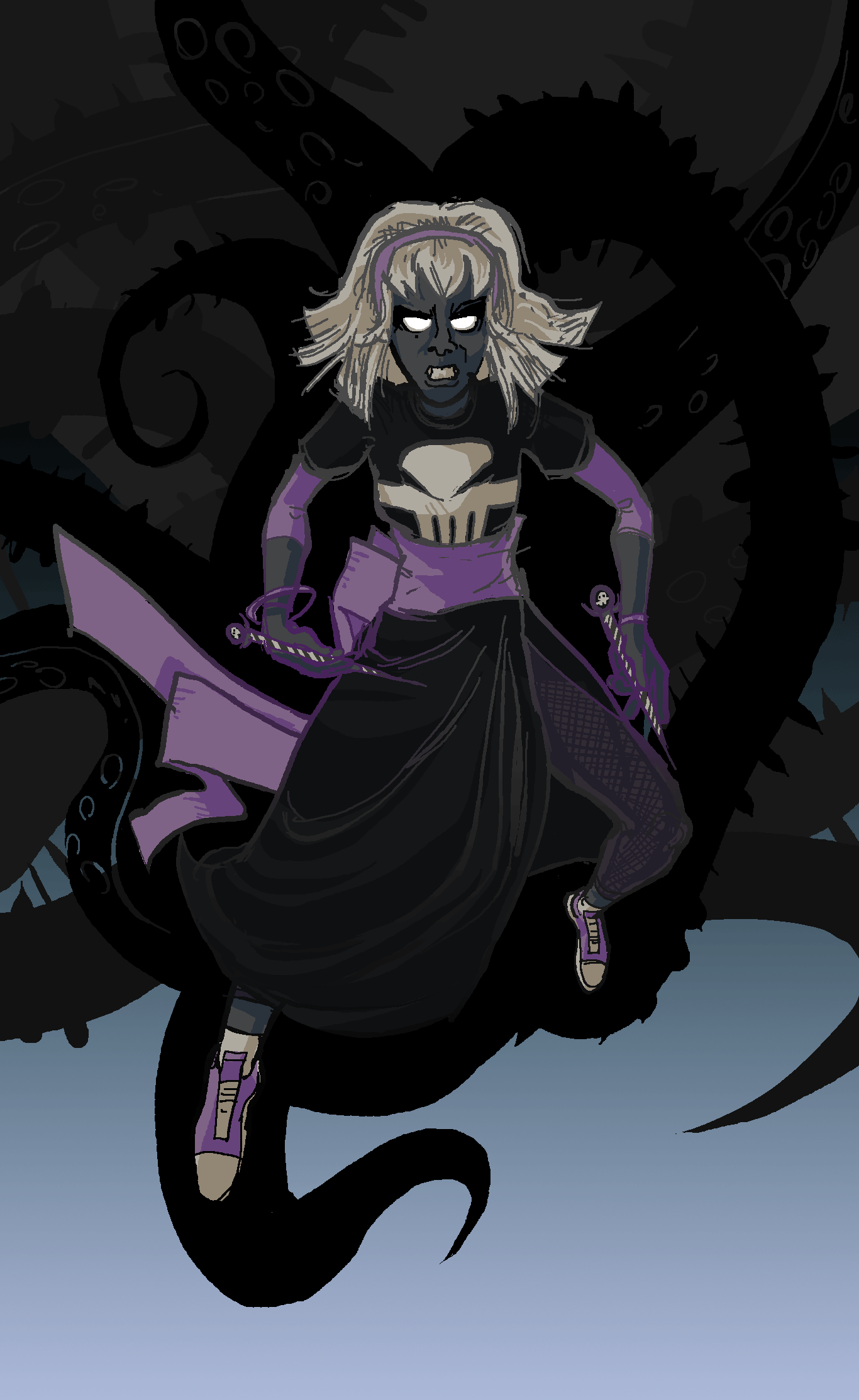 MSPA Booru - 2024 black squiddle dress fullres grimdark horrorterrors ...