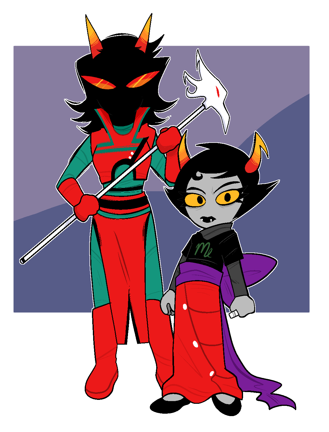 MSPA Booru - 2022 ancestors dragon staff fullres gash sash jaggy lines ...
