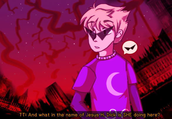 MSPA Booru - animated derse dirk strider dreamself keilith panel redraw ...