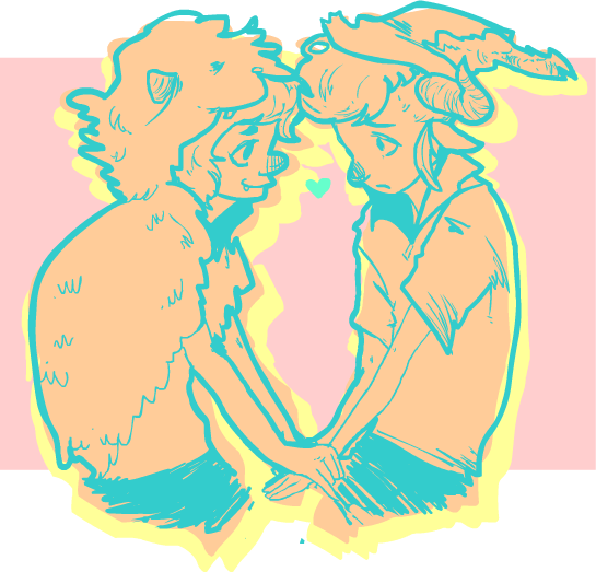 MSPA Booru - cavalreapurr heart holding hands limited palette nepeta ...