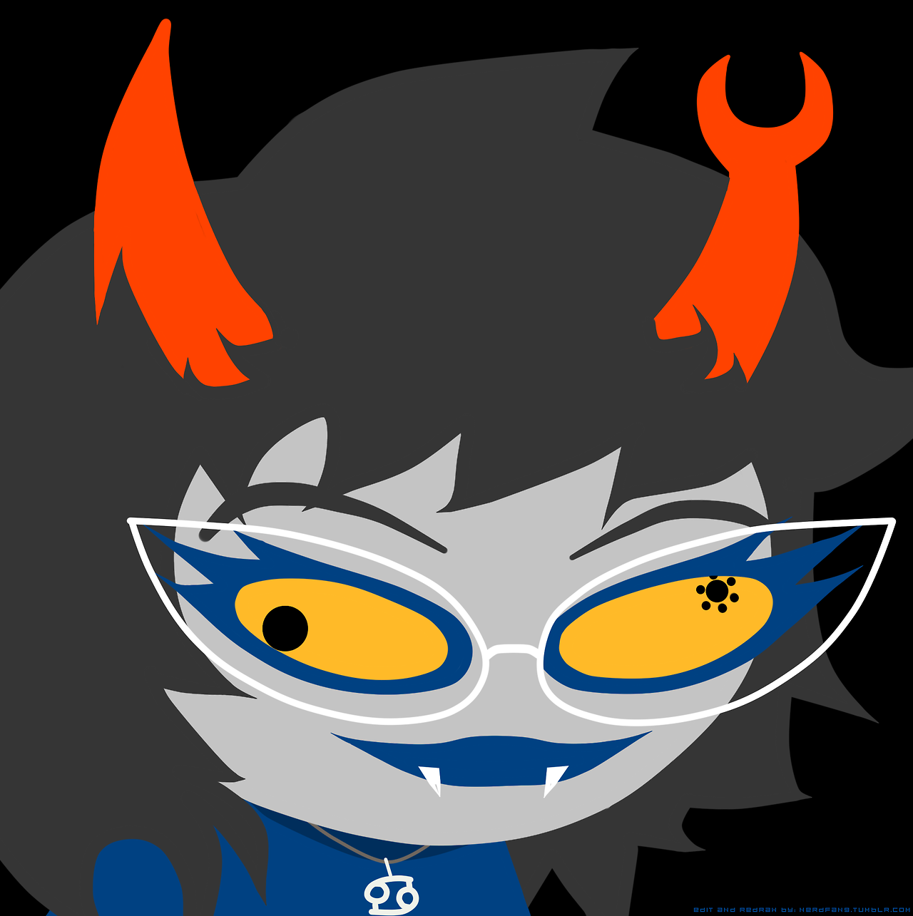 MSPA Booru - aranea serket dancestors headshot lavaire panel redraw ...