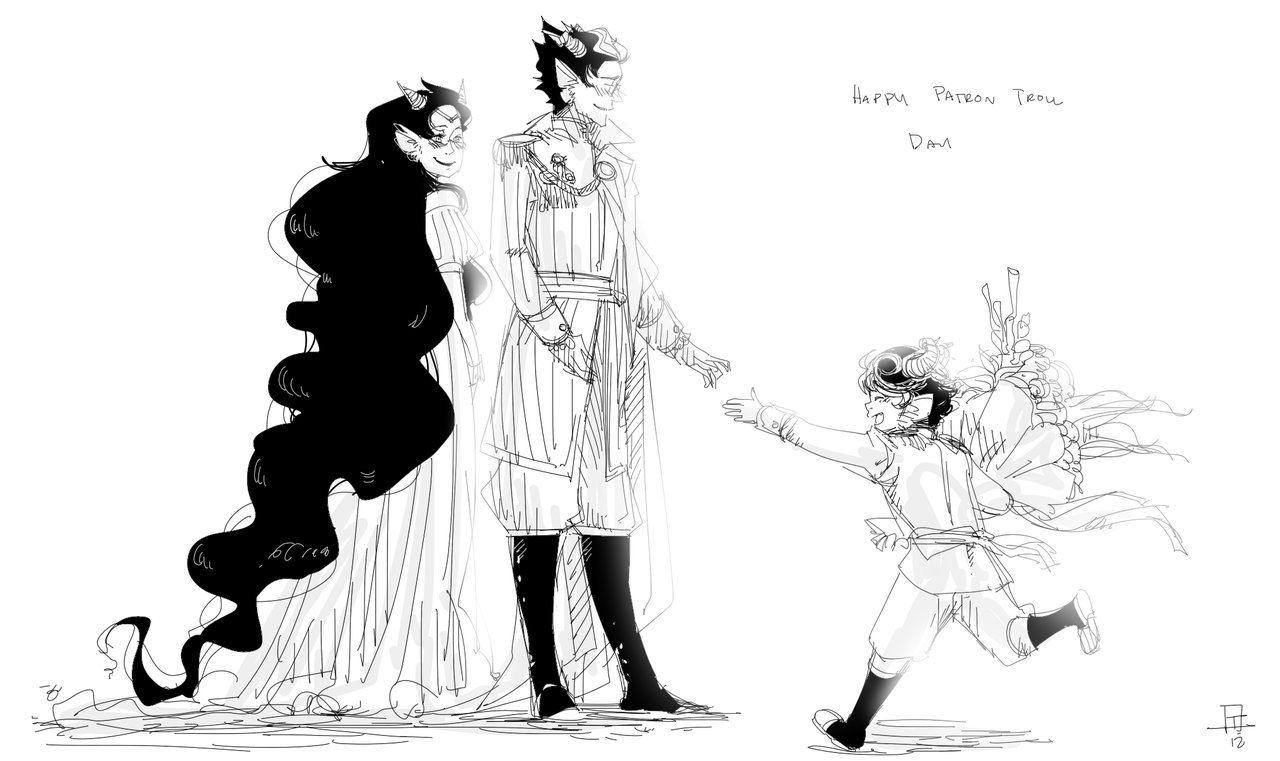 MSPA Booru - ageswap au canesandsceptres empress feferi eridan ampora ...