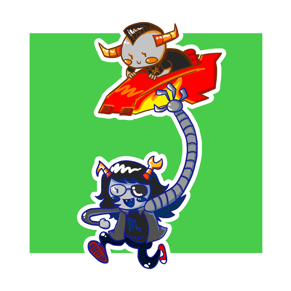 MSPA Booru - artificial limb glooshy rocket car tavros nitram vriska ...