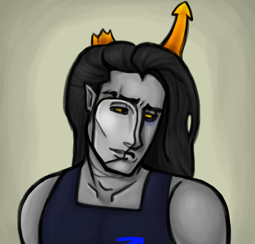 MSPA Booru - 2014 crossover equius zahhak headshot no glasses puddum ...