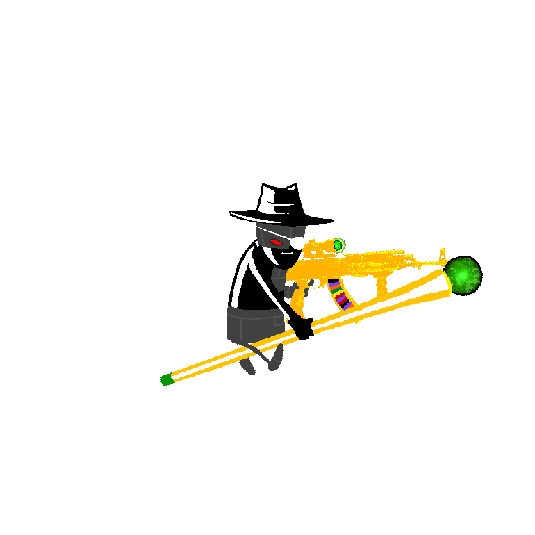 MSPA Booru - 2016 animated artificial limb eyepatch fedora flash asset ...