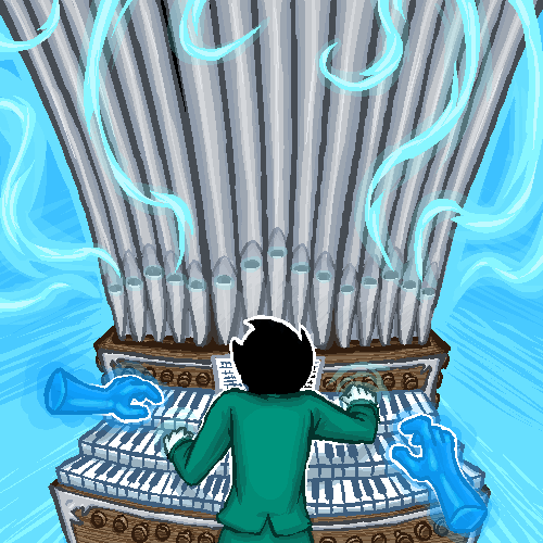 MSPA Booru - back angle cover art instrument john egbert piano pixel ...