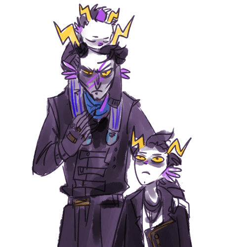 MSPA Booru - amporas ancestors arm around shoulder cronus ampora ...