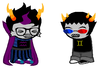 MSPA Booru - 2012 animated eridan ampora sollux captor sprite mode ...