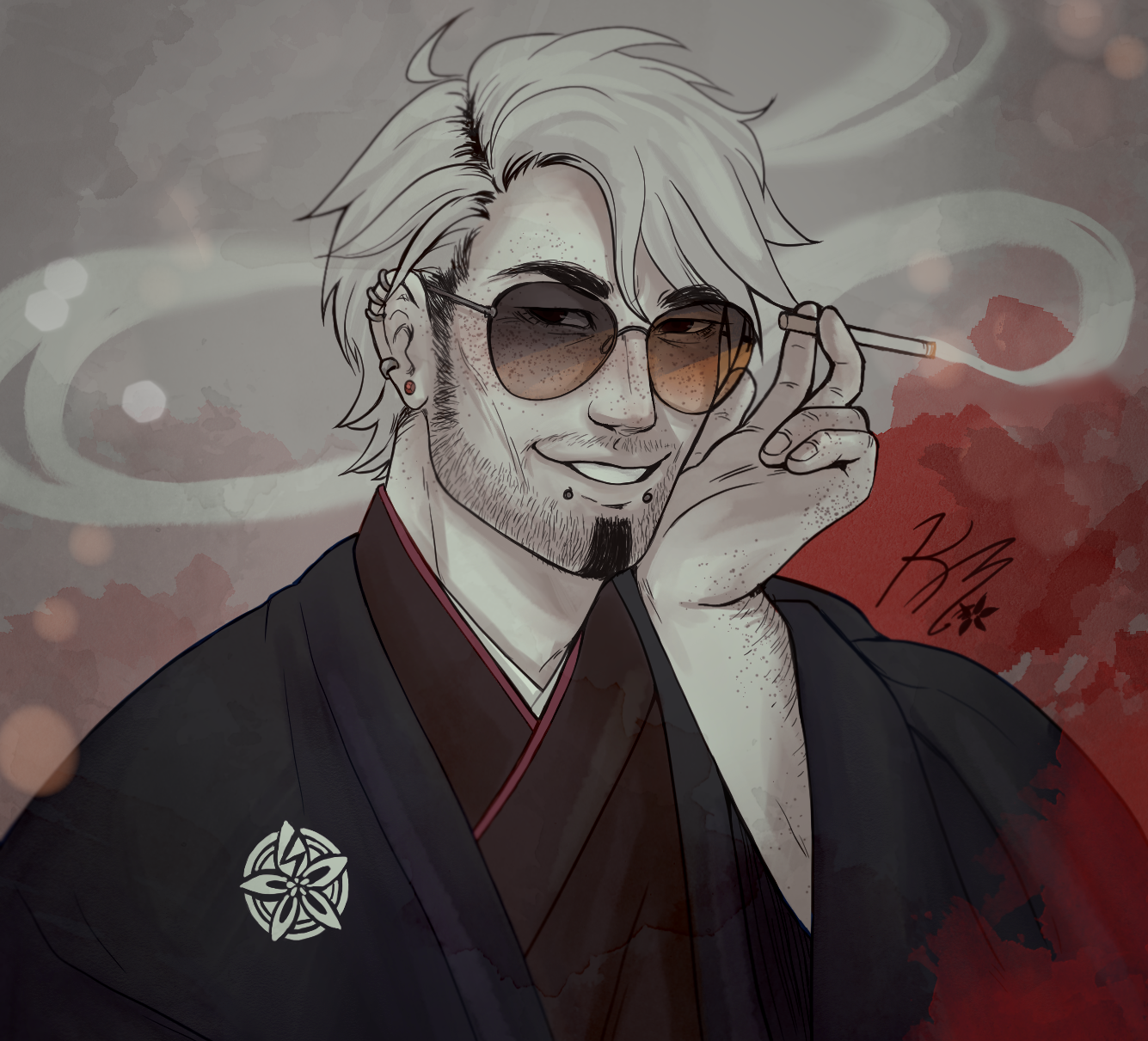 MSPA Booru - 2021 alpha dave au body modification facial hair fashion freckles fullres ...