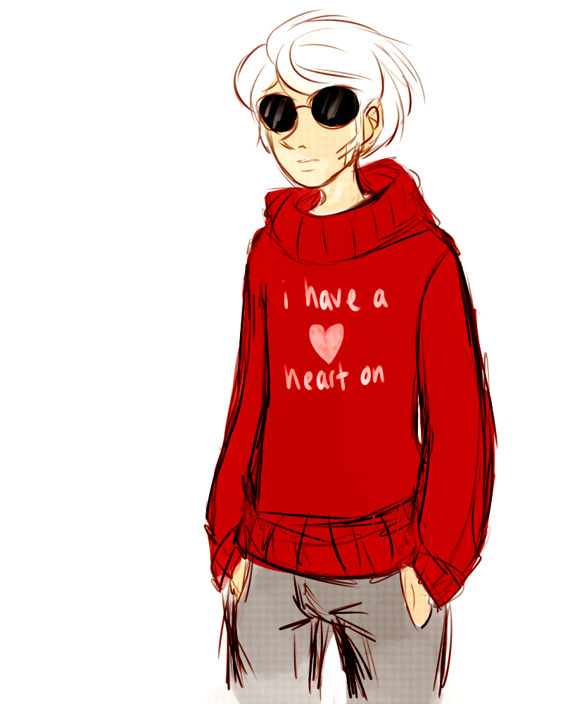 MSPA Booru - broken source dave strider heart inka punstuck solo text ...