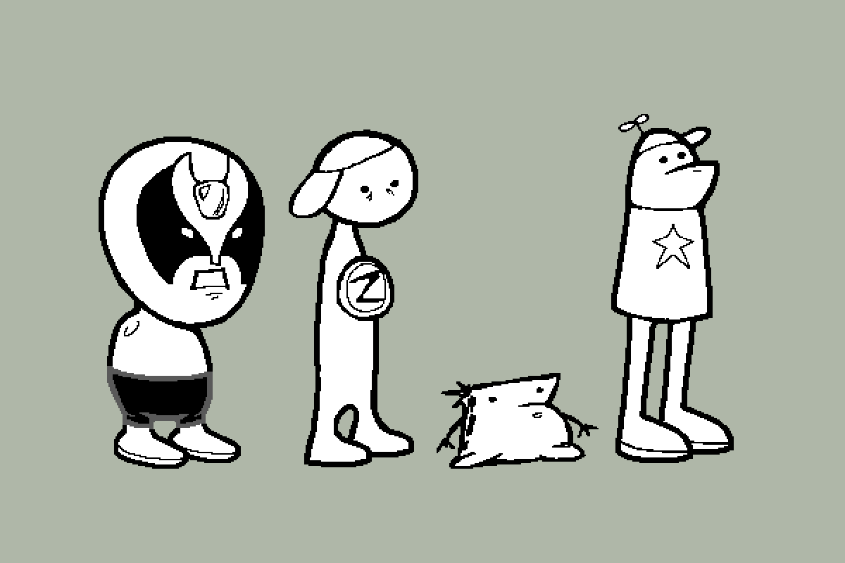 MSPA Booru - 2026 bearofsquares crossover fullres grayscale homestar ...