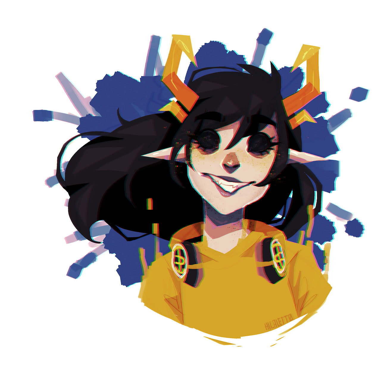 MSPA Booru - coraline crossover eyesquick folykl darane headphones ...