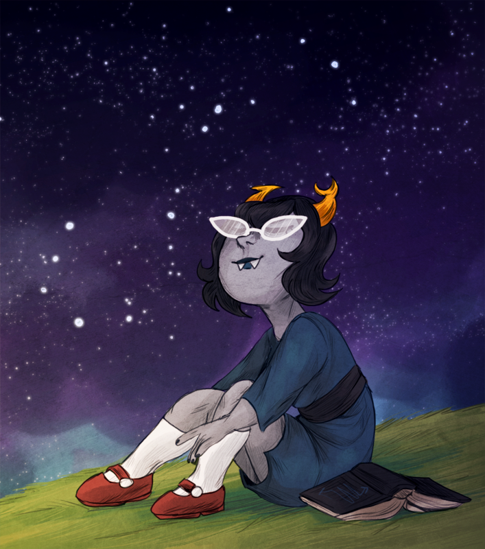 MSPA Booru - aranea serket book dancestors littlebirdkisses solo stars ...