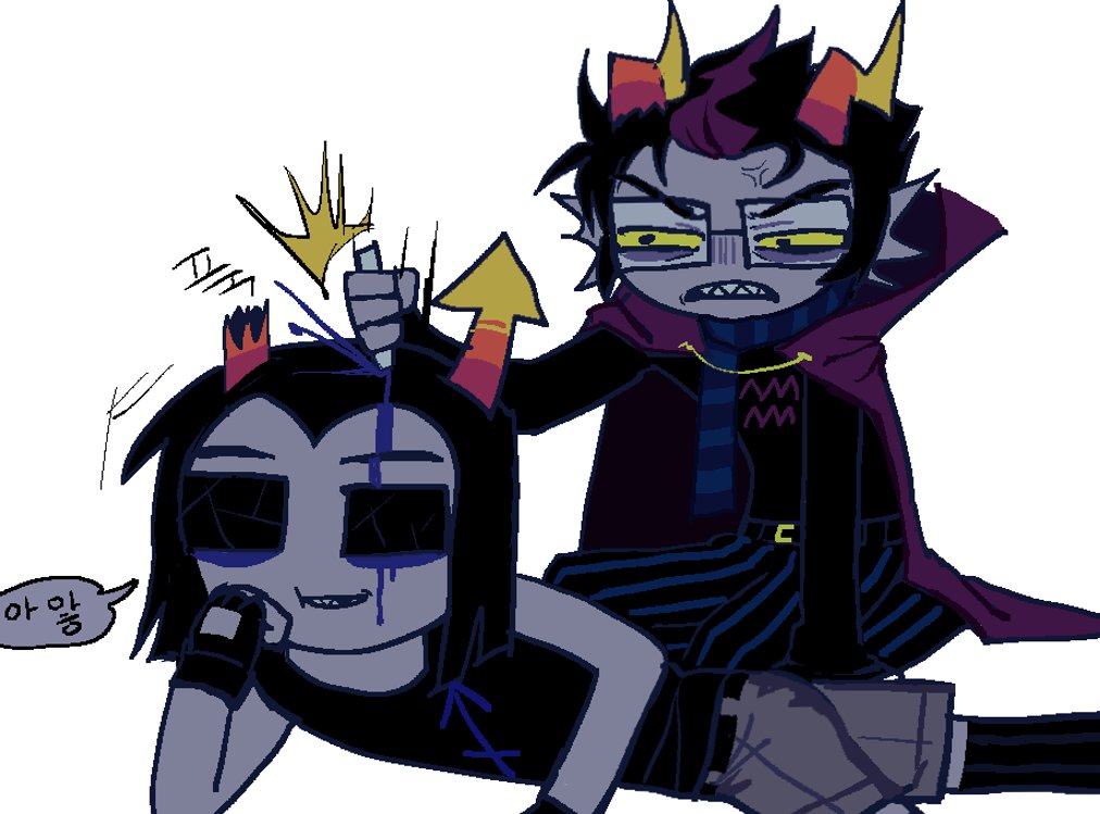 MSPA Booru - 2023 blood equius zahhak eridan ampora language:korean ...