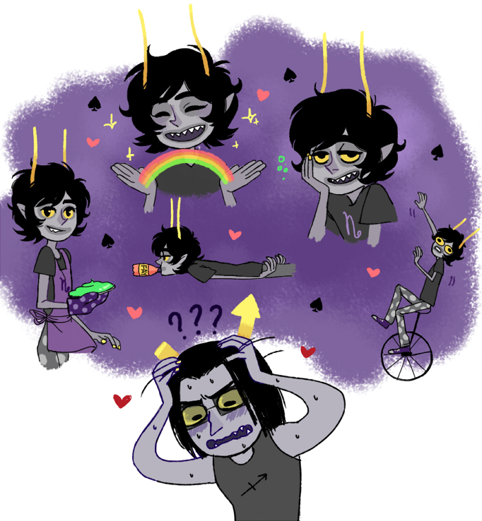MSPA Booru - ? blackrom equius zahhak faygo gamzee makara heart high ...