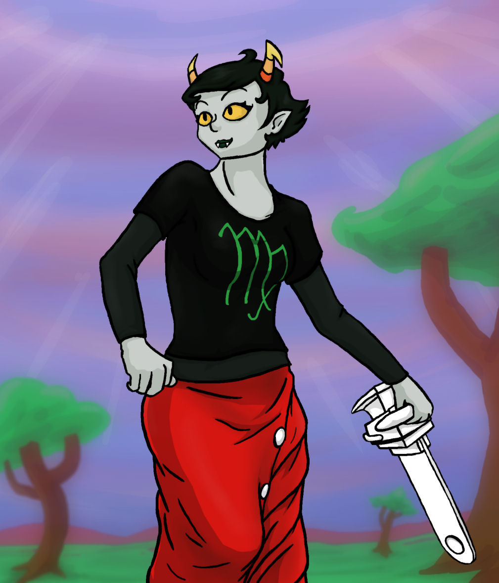 MSPA Booru - 2011 alternia chainsaw fullres kanaya maryam morbidthing ...