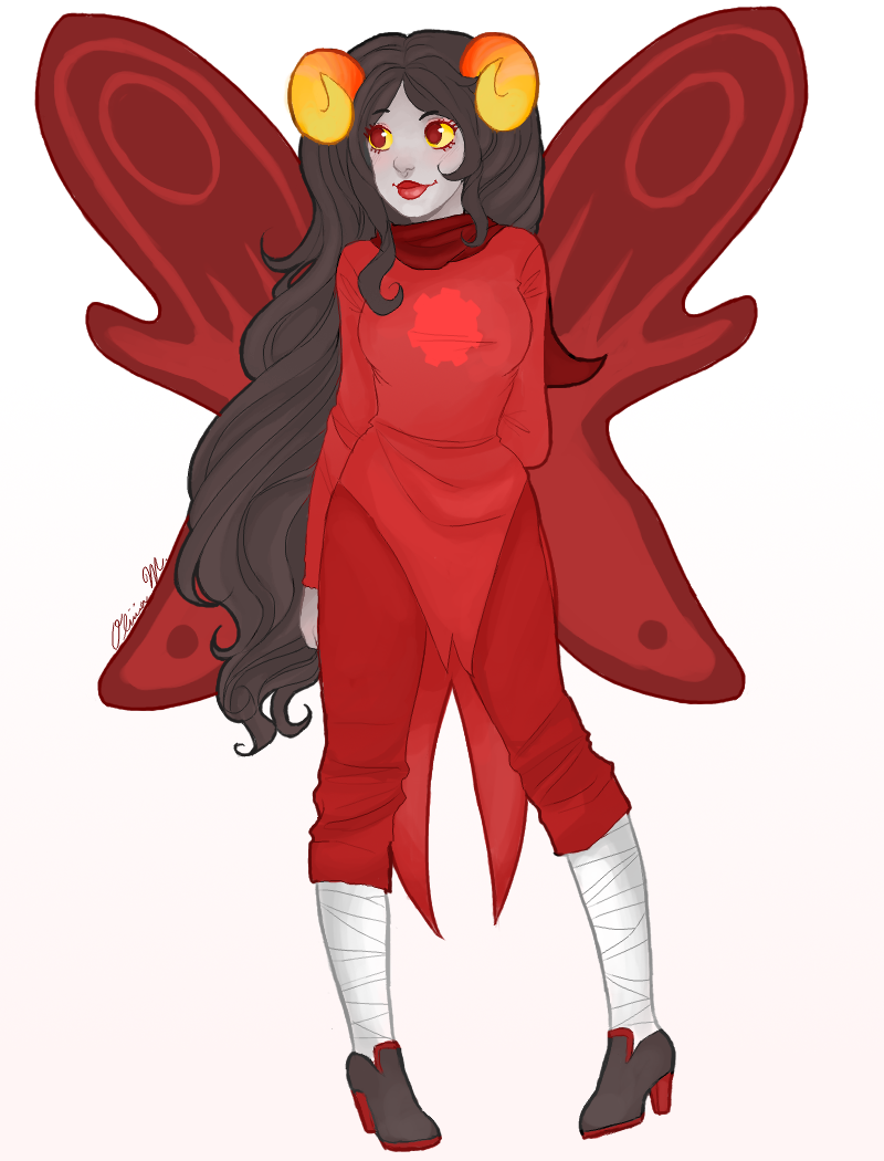 MSPA Booru - aradia megido godtier maid oliboobs solo | 117912