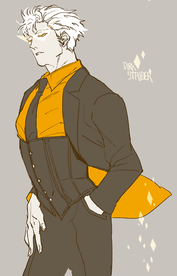 MSPA Booru - dirk strider fashion formal solo spmushroom suit | 129825