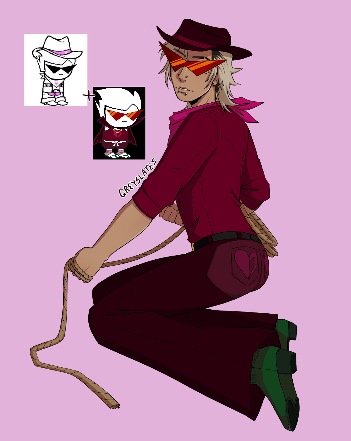 MSPA Booru - 2024 back angle body modification dirk strider greyslates ...