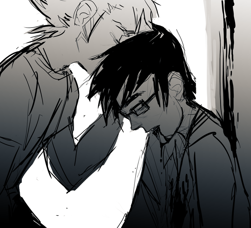 MSPA Booru - blood dirk strider grayscale gullible soup jake english ...