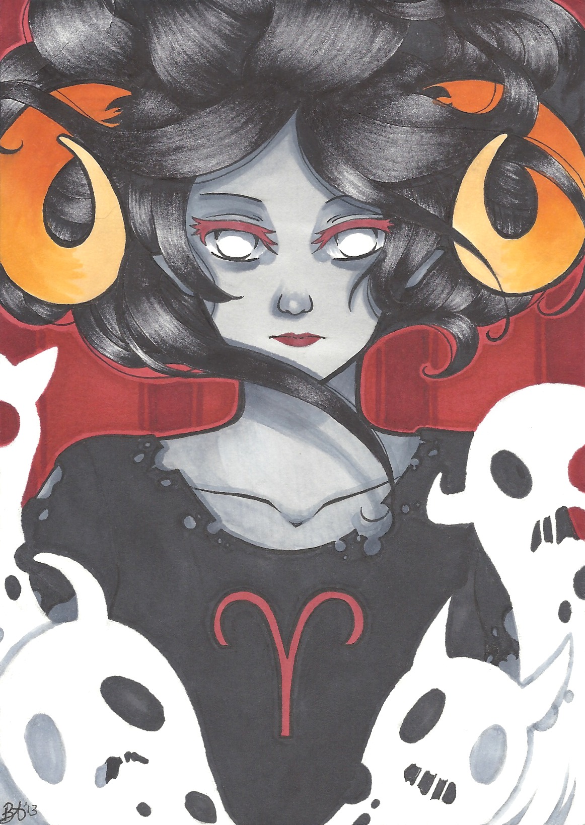 MSPA Booru - aradia megido dead aradia ghosts paperswirls solo | 120953