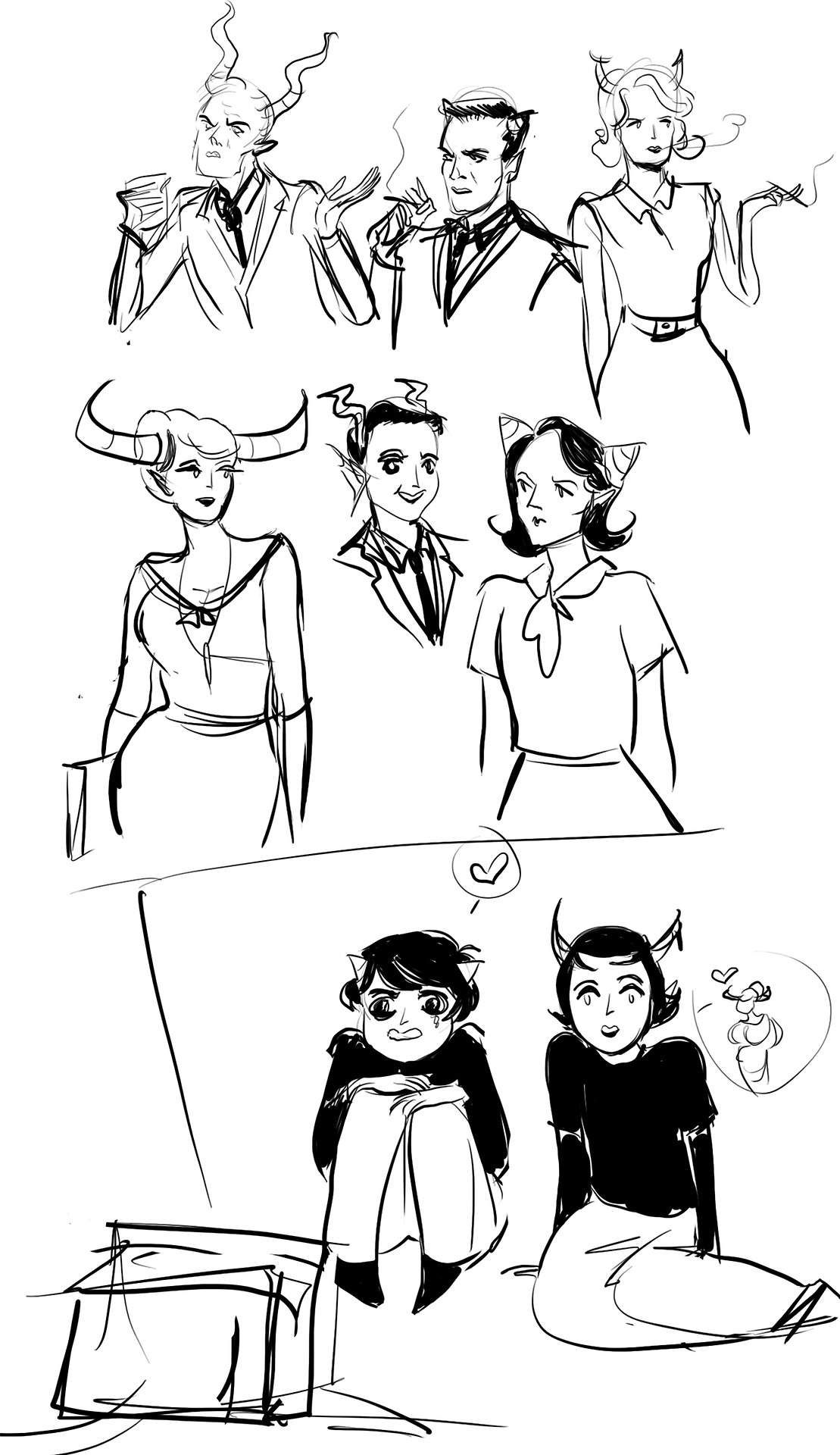 MSPA Booru - alcohol crossover crying deleted source grayscale heart ...