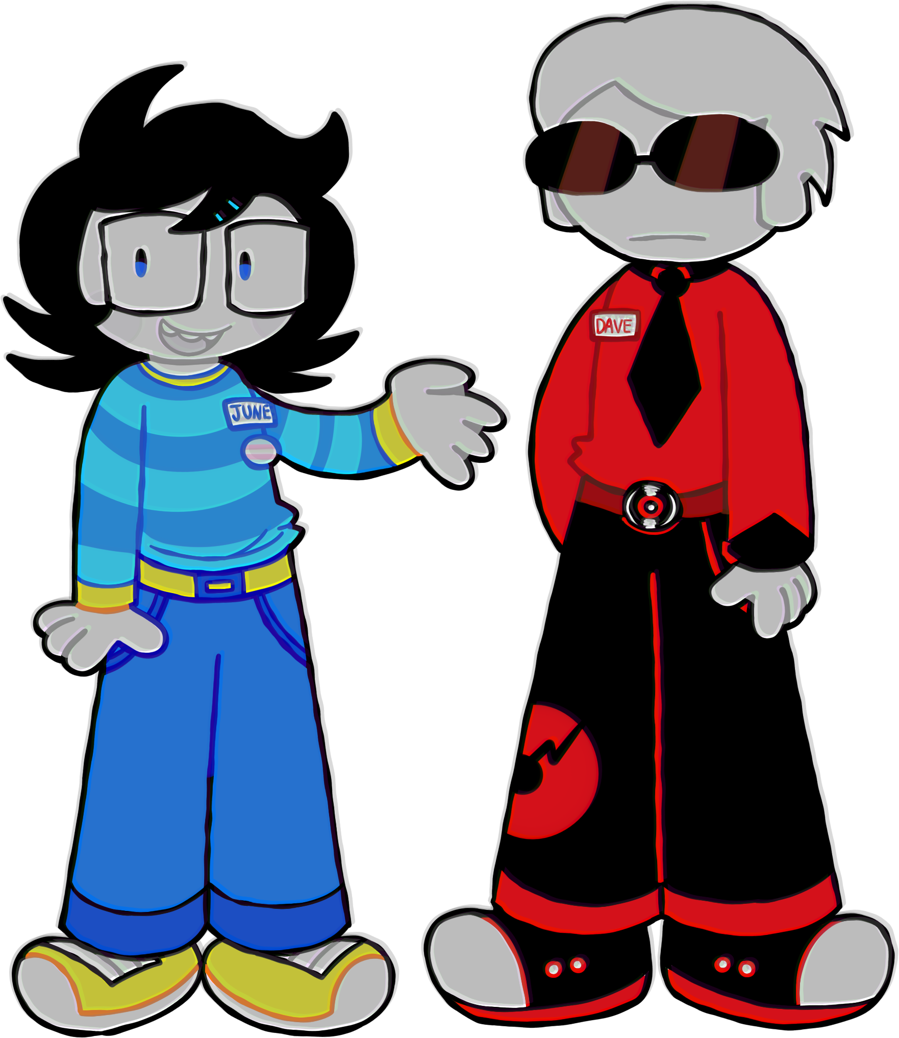 MSPA Booru - 2023 au dave strider dj-yaniel john egbert june egbert ...
