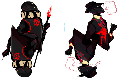 MSPA Booru - 2012 agent uniform blood broken source card dd dd's spear ...