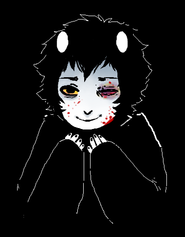 MSPA Booru - blood headshot highlight color karkat vantas smiling ...