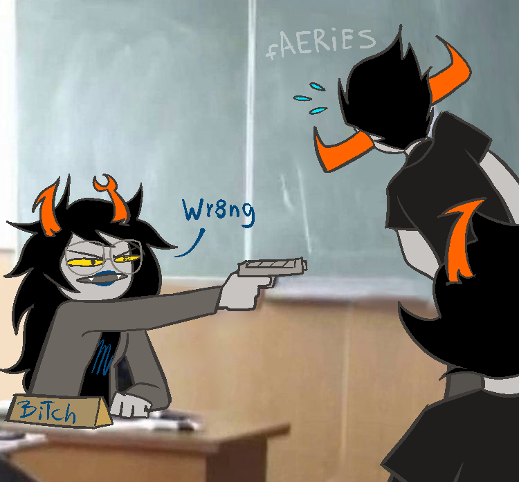 MSPA Booru - 2023 back angle fullres gun image manipulation jaggy lines ...