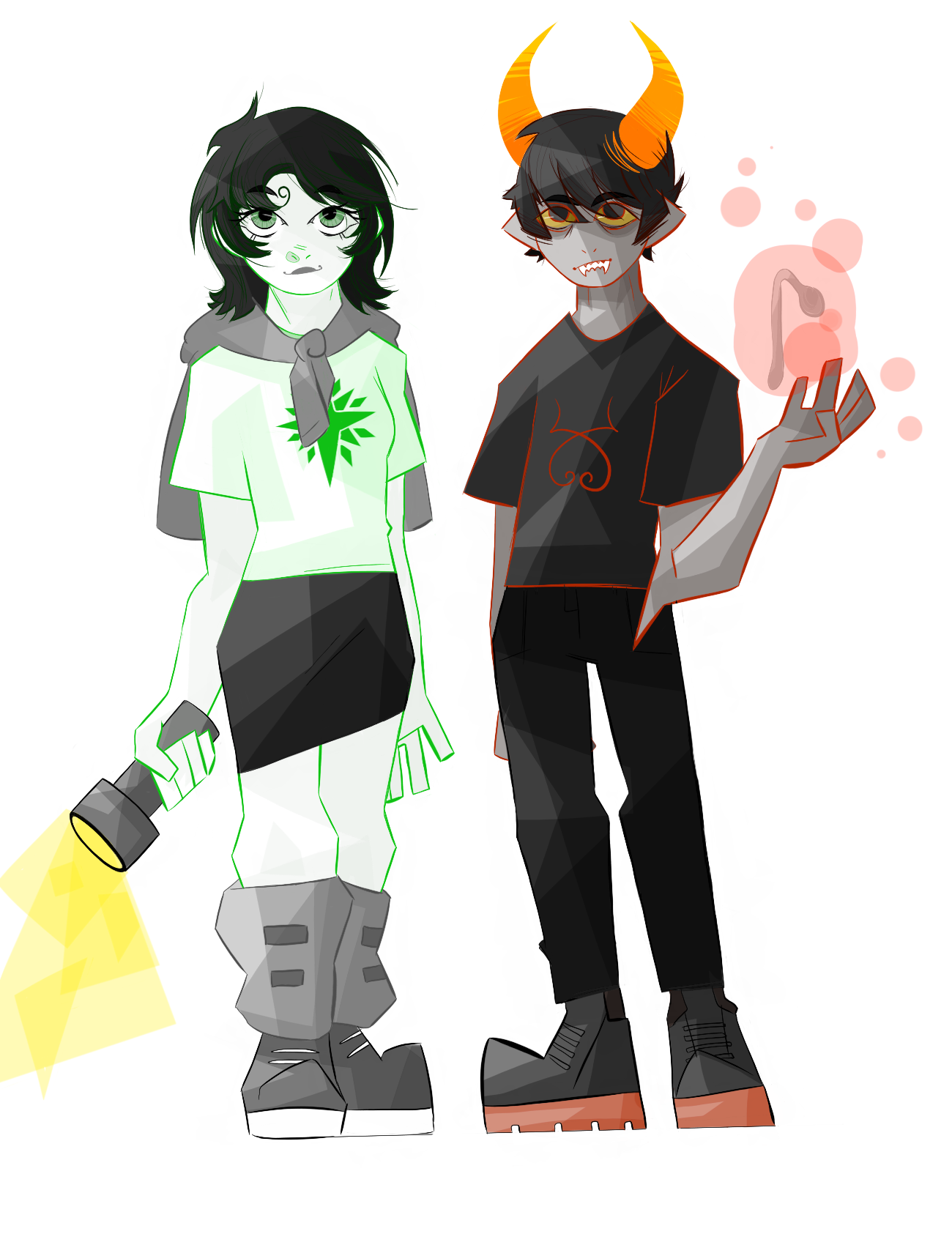 MSPA Booru - 2020 flashlight hiveswap joey claire perpetuallymoody ...
