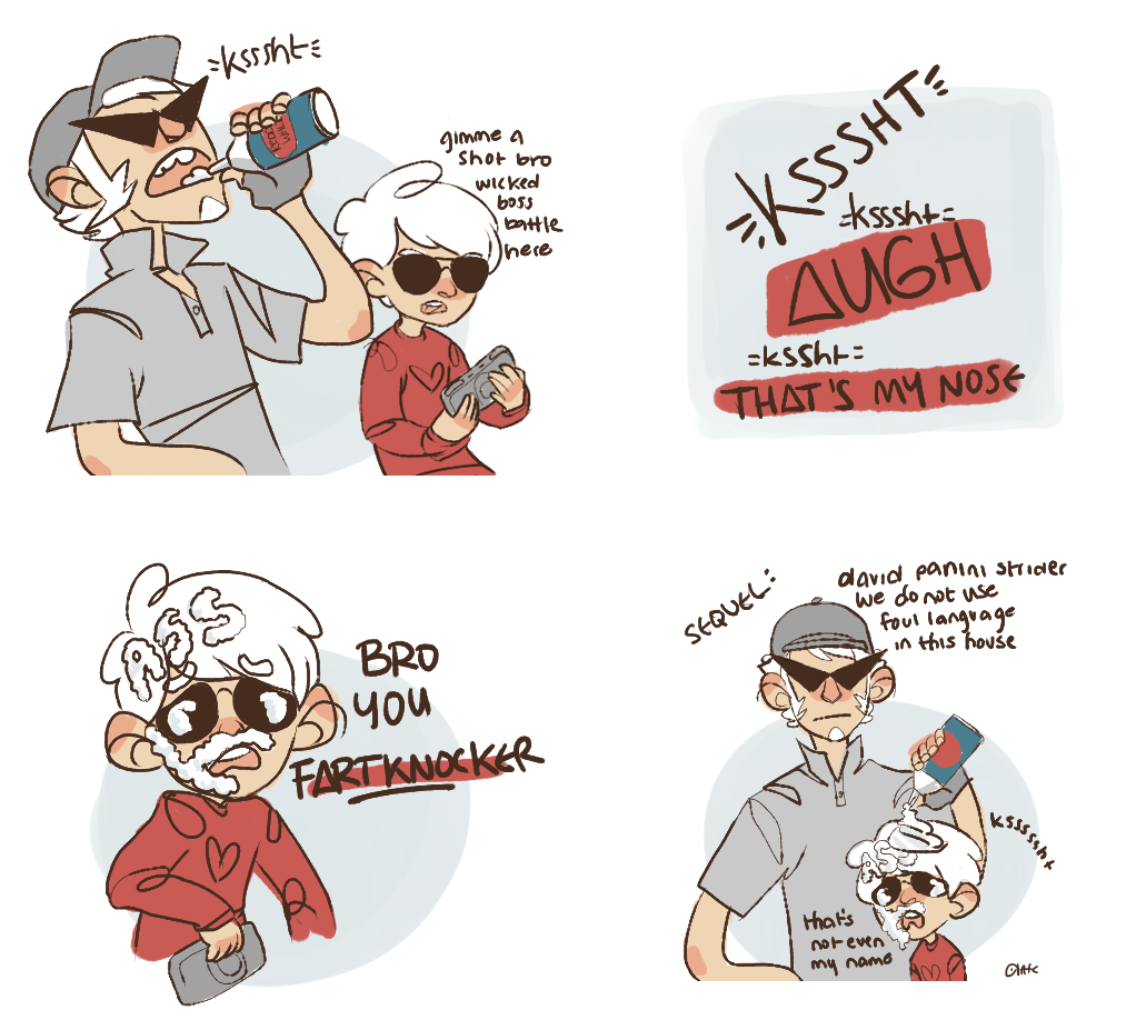 MSPA Booru - bro comic dave strider food gaming robotcowboy | 40255