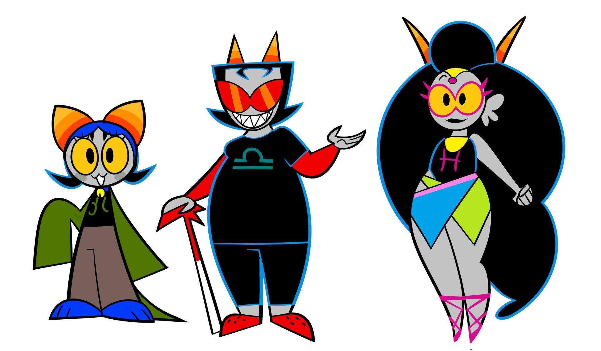 MSPA Booru - 2025 casual cat hat chubstuck dragon cane feferi peixes ...