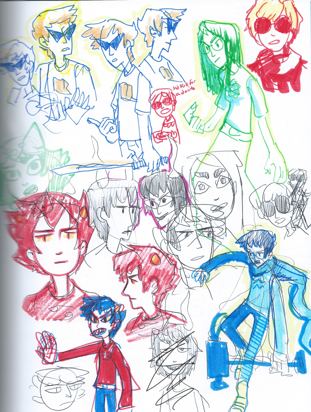 MSPA Booru - 2013 art dump breath aspect dave strider dirk strider ...