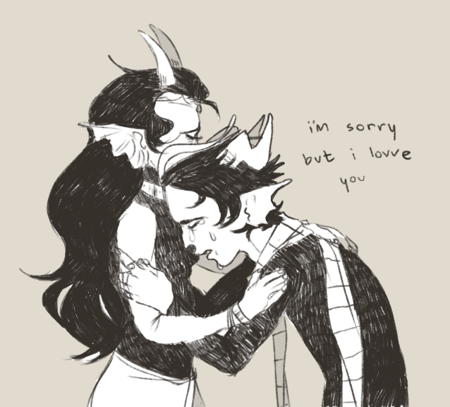 MSPA Booru - crying eridan ampora eriferi feferi peixes kingkimochi no glasses sadstuck shipping ...