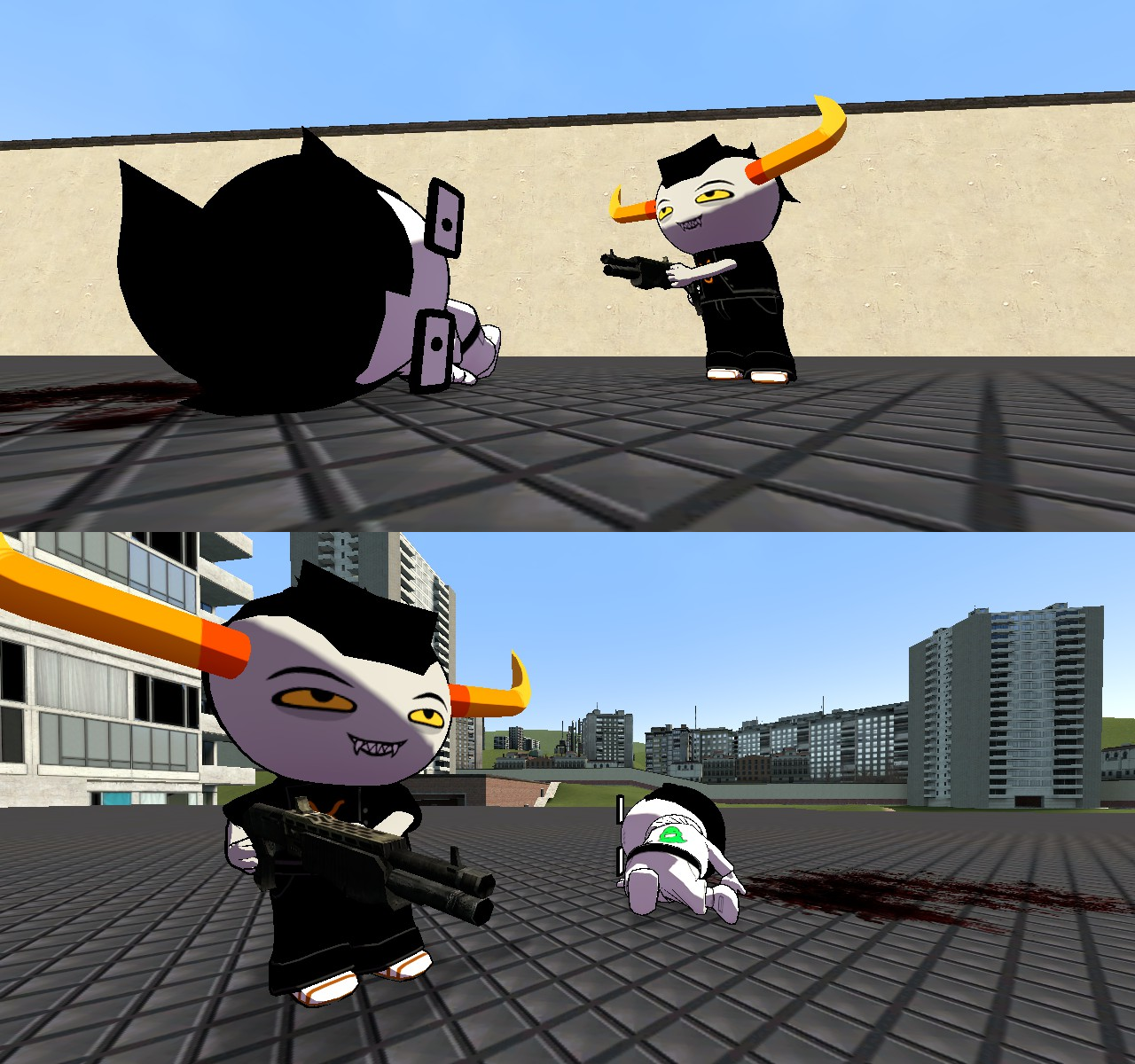 MSPA Booru - 3d blood gmod john egbert spyaroundhere starter outfit ...