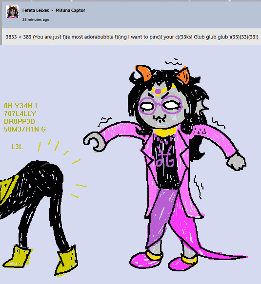 MSPA Booru - 2015 dancestors dream ghost fefeta peilei fefetasprite ...