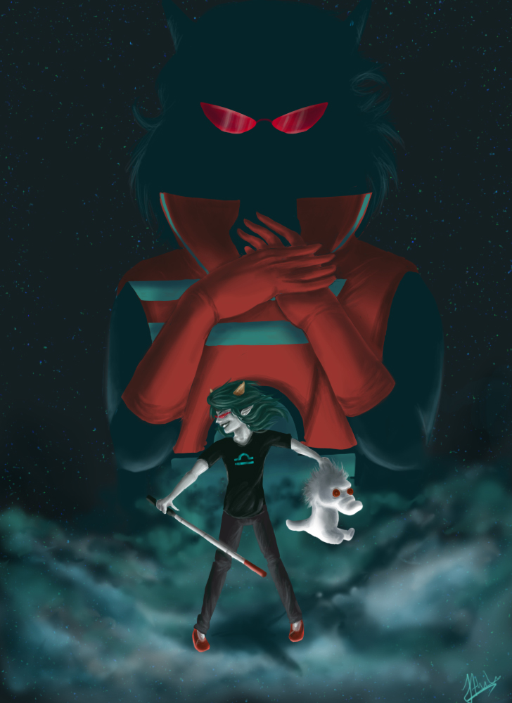 MSPA Booru - 2011 ancestors clouds fullres neophyte redglare pyralspite ...