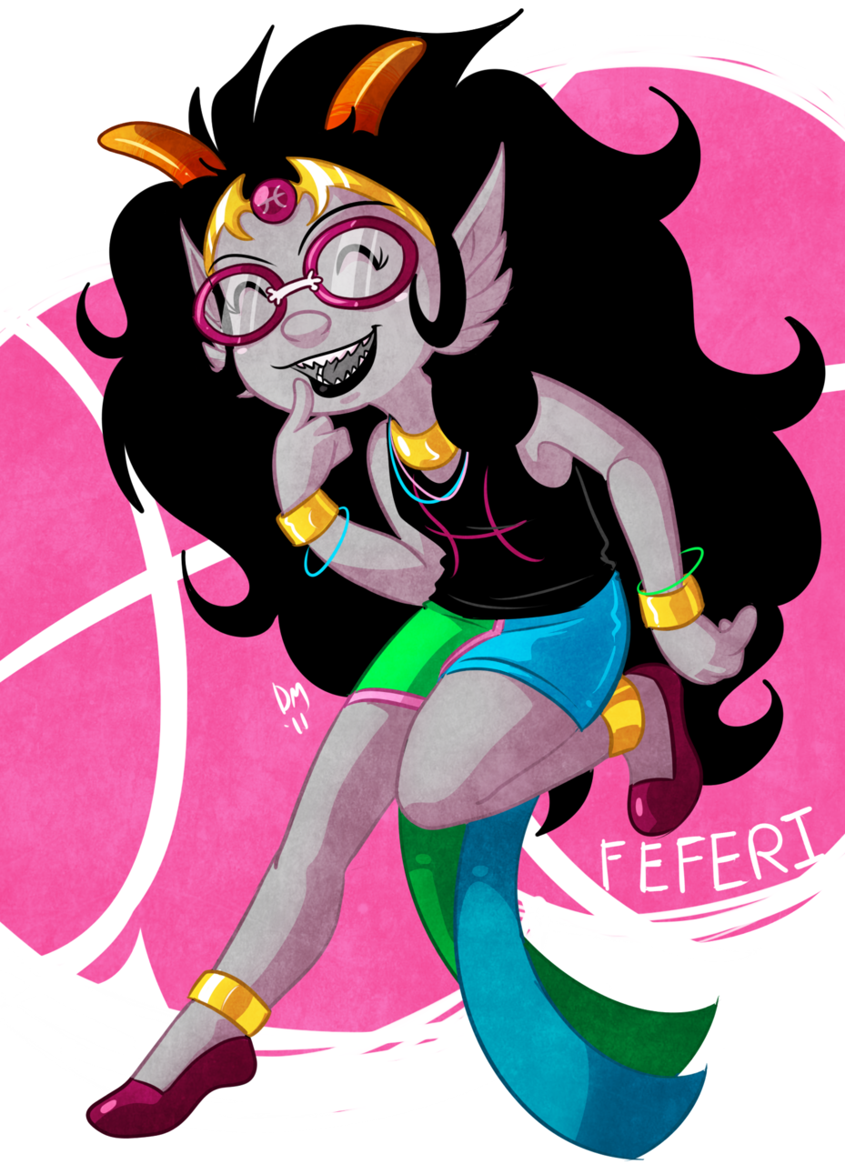 MSPA Booru - deeum feferi peixes solo zodiac symbol | 19616