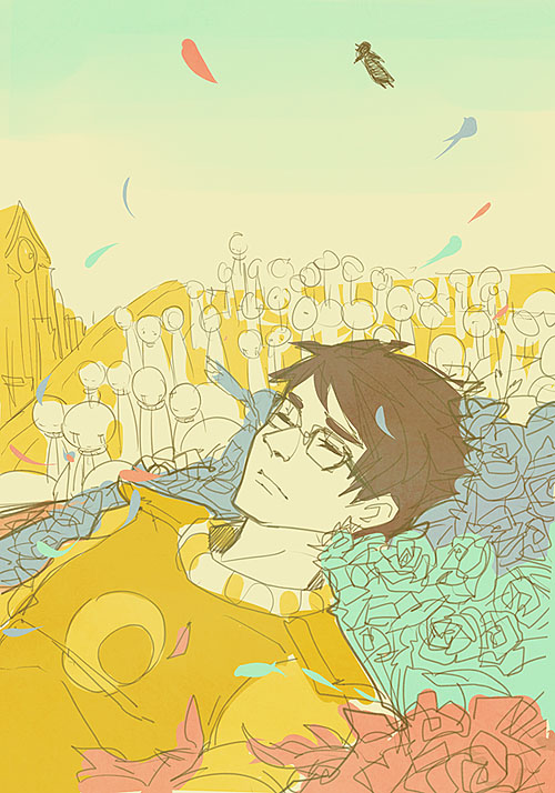 MSPA Booru - averyniceprince crying dreamself flowers jake english jane ...