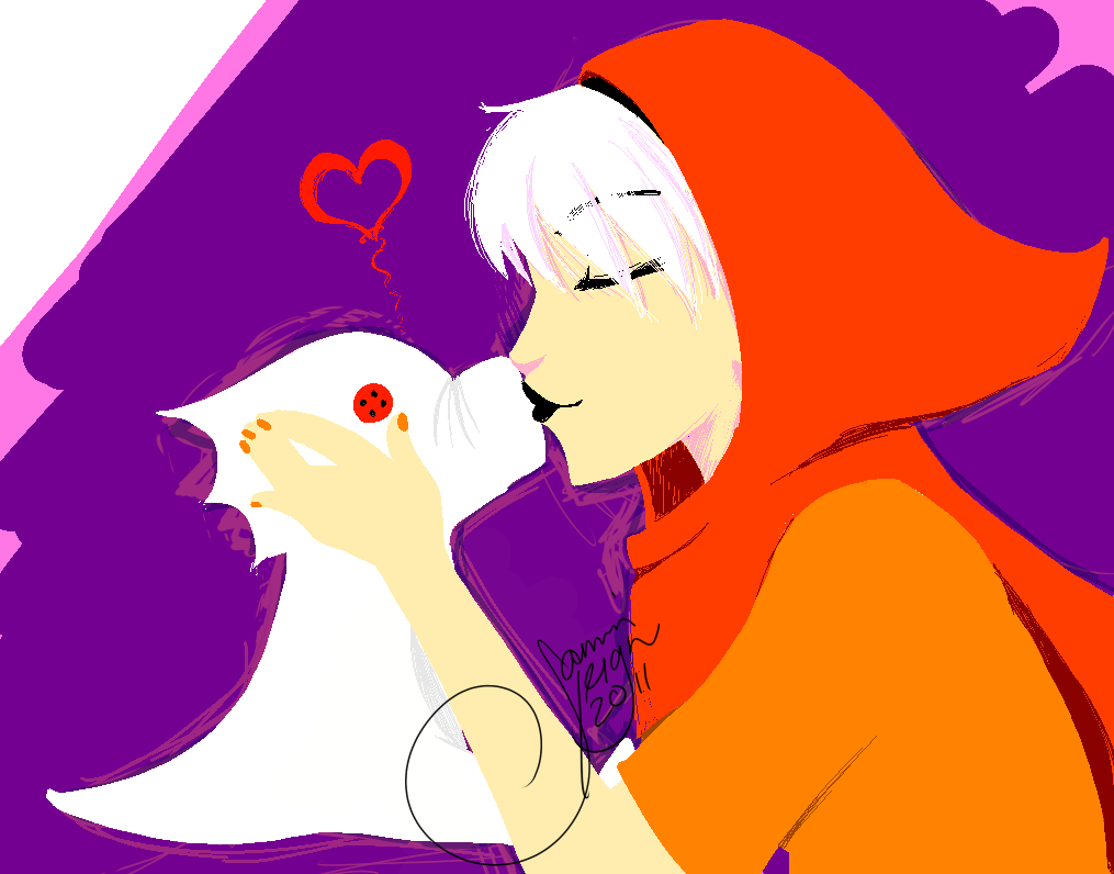 MSPA Booru - 2011 gallowswifi godtier heart jaggy lines kiss light ...