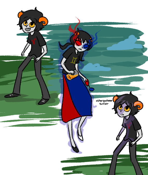 MSPA Booru - aradia megido psionics rule63 sadstuck sollux captor soohee | 27693
