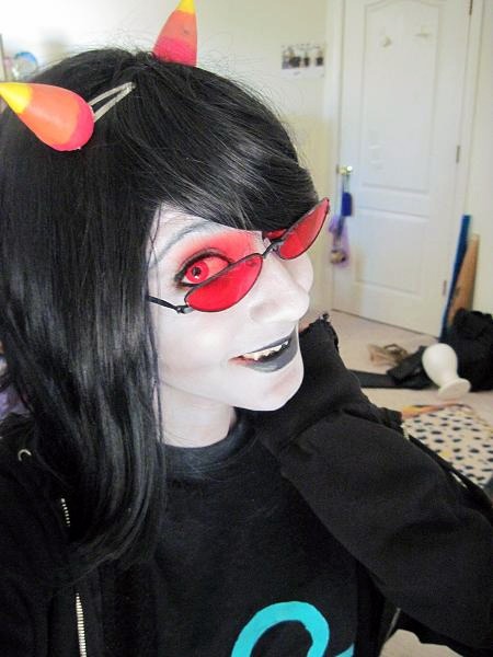 MSPA Booru - cosplay ledroid real life solo terezi pyrope | 28376