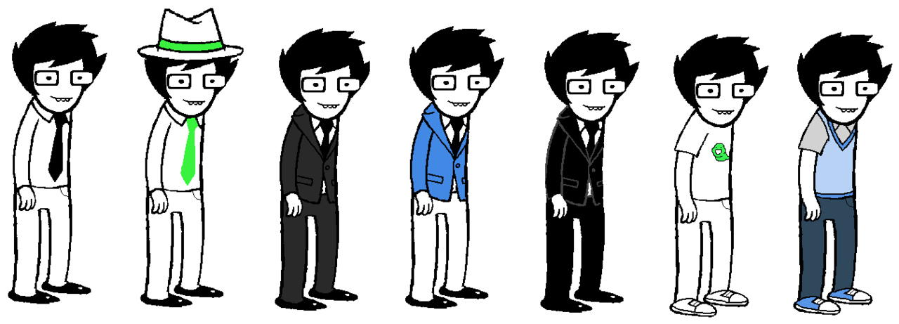 MSPA Booru - ageswap fedora john egbert shadeshipster solo sprite mode suit | 29483